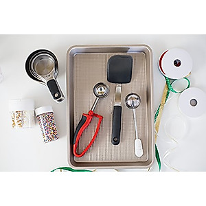 OXO Good Grips Silicone Cookie Spatula, Gray, 3 inches