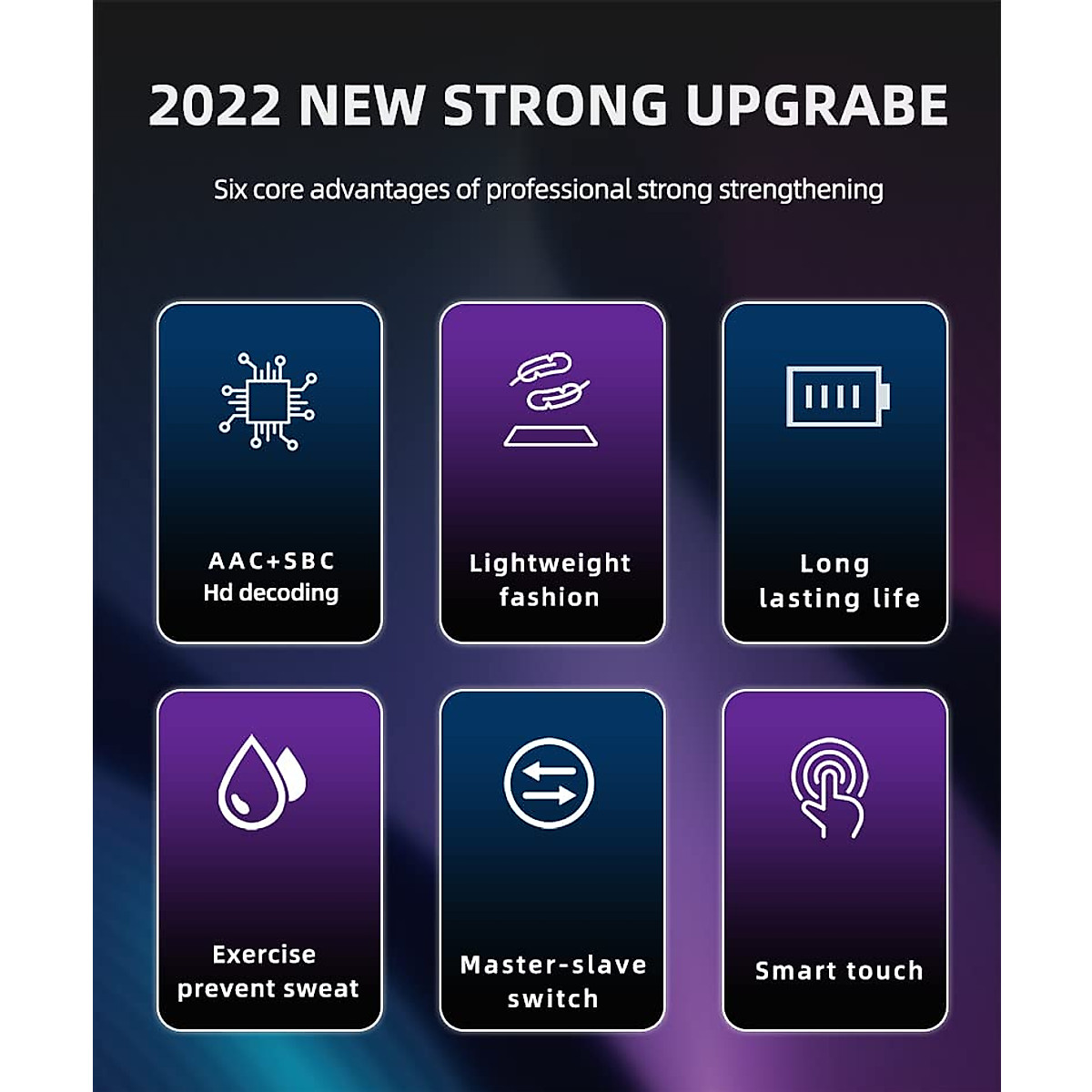 LmtLessDeals True Wireless Bluetooth Earbuds Smart Touch BT 5.3 (Black)