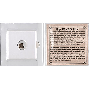 Widow's Mite Ancient Coin Certified Authentic Low Grade