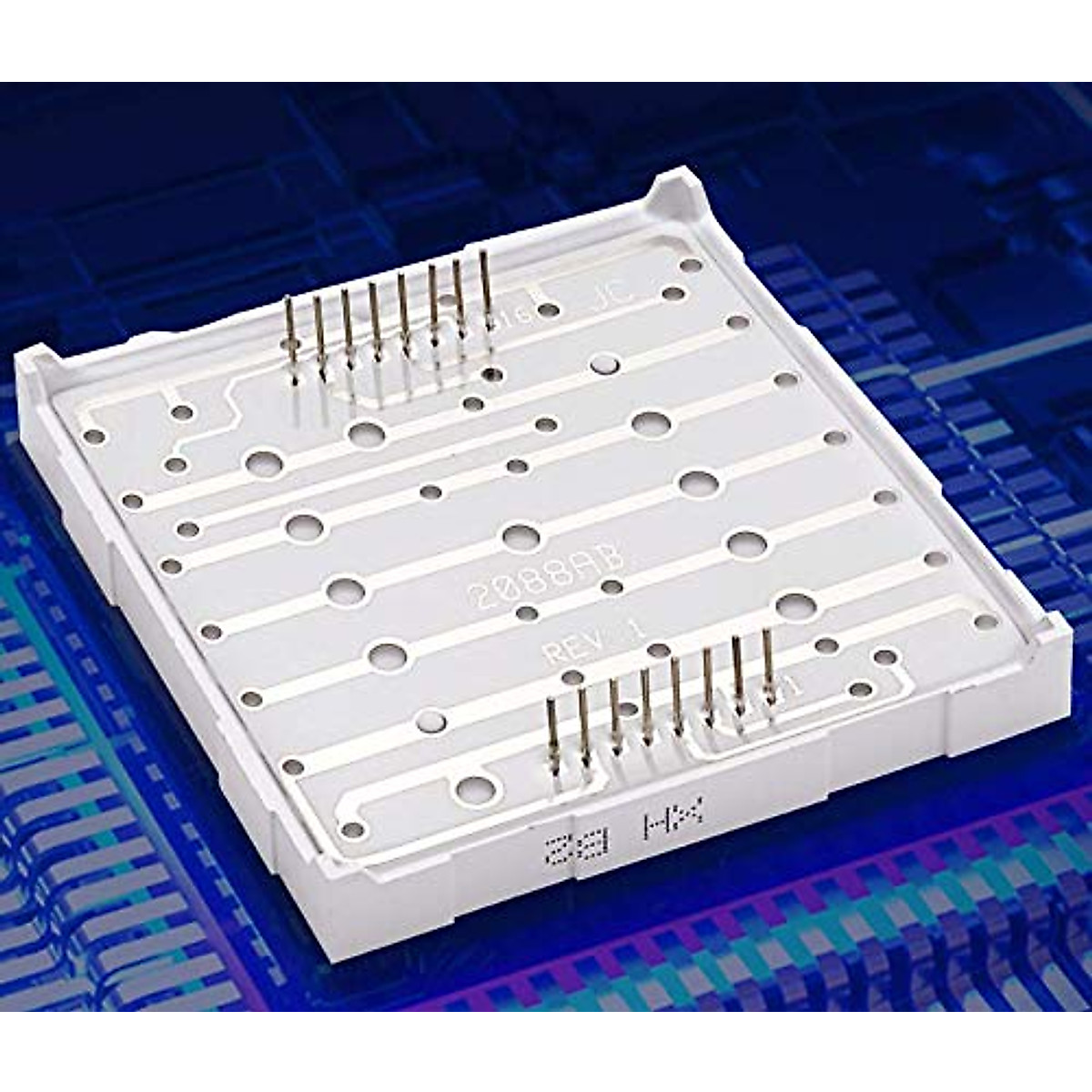 Treedix 64 LED Dot Matrix Display Compatible with Arduino MAX7219 LED Dot Matrix Module, RED (10pcs)