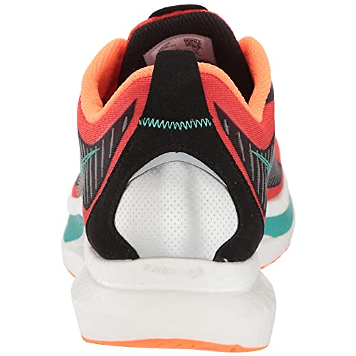 Saucony Men's Endorphin Speed Running Shoe, Scarlet/Black, 14