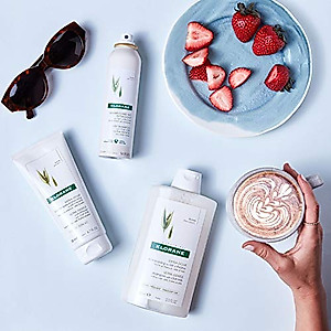 Klorane Ultra-Gentle Conditioner with Oat Milk, Sulfate-Free, Dermatologist and Pediatric Tested, Hypoallergenic, Vegan, Plant-based, Biodegradable 6.7 Fl Oz (Pack of 1)