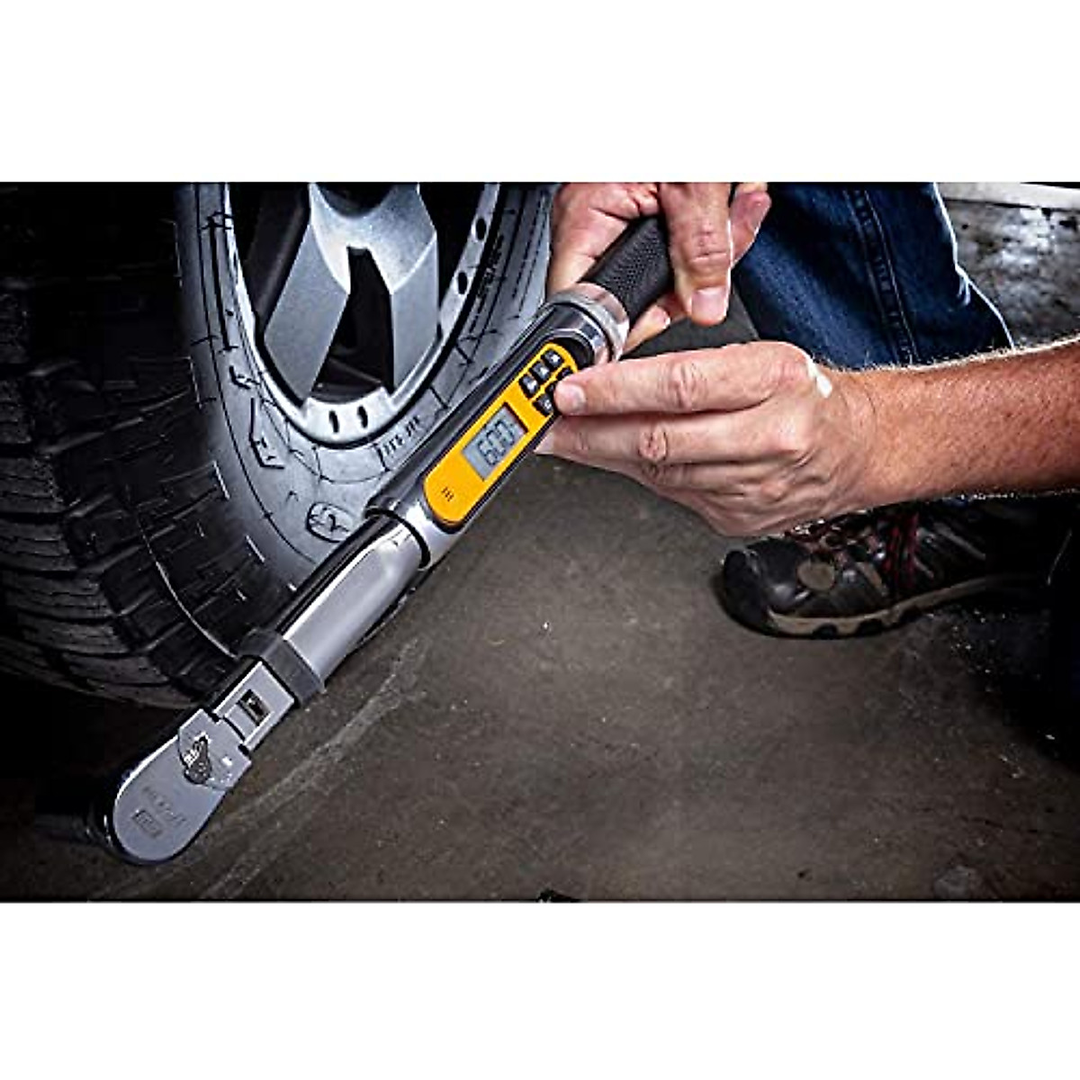 GEARWRENCH 3/8" 120XP Flex Head Electronic Torque Wrench with Angle, 10-100 Ft/Lbs - 85195