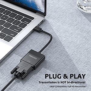 FEMORO Mini DisplayPort to DVI Adapter 2 Pack, MDP Display Port to DVI-D Adapter Male to Female (Thunderbolt and Thunderbolt 2 Port Compatible)