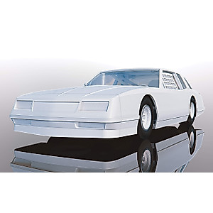 Scalextric Monte Carlo 1986 - Undecorated 1:32 Slot Race Car C4072