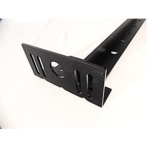 Tech Team Bed Frame Extension Set, Extend a Metal Bedframe to Meet a Headboard or Footboard, 2 Pieces, Hardware Included