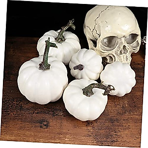 Garneck 6pcs Home Decor Pumpkin Household Props