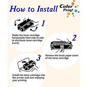 (1-Pack, Black) ColorPrint Compatible MLT-D205L Toner Cartridge Replacement for Samsung D205L MLTD205L 205L Work with ML-3312ND ML-3712ND ML-3712DW SCX-4835FR SCX-5639FR SCX-5739FW Printer