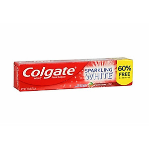 (Pack of 3) Colgate Sparkling White Cinnamint Gel Toothpaste 4 Oz