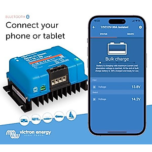 Victron Energy Orion-Tr Smart 12/12-Volt 30 amp 360-Watt DC-DC Charger Isolated (Bluetooth)