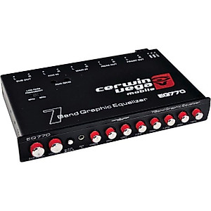 Cerwin Vega EQ770 7-Band Parametric Equalizer with Auxiliary Input