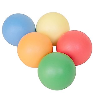 Rainbow Ball Set for Montessori Ball Tracker - Multicolored Replacement Ball Set - Color Object Permanence Balls - Wood Toys for 3 Year Old - Educational Toy for Baby and Toddler