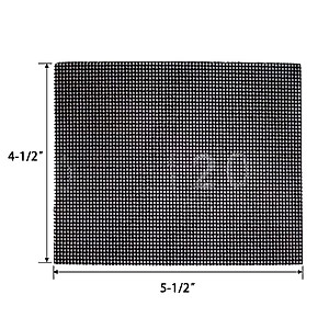 SCOTTCHEN Sanding Mesh 1/4 Sheet (12pcs) 5.5" x 4.5" for Palm Sanders Sheets 80 Grit