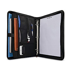 Samsonite Xenon Business 3 Ring Portfolio, Black, One Size