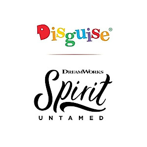 Lucky Costume Spirit Untamed Deluxe Movie Outfit for Girls, Official Kids Size Spirit Costume, Size Extra Small (3T-4T) Multicolored