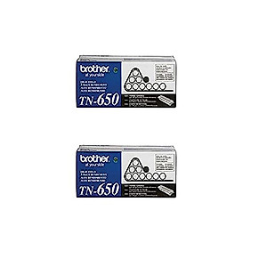 2 X Brother High Yield Toner Cartridge (TN650)
