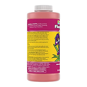 General Hydroponics Florabloom Plant Food, Flora Series Advanced Nutrient System, for Hydroponic Applications and Container Plants, 0-5-4, 16 oz.