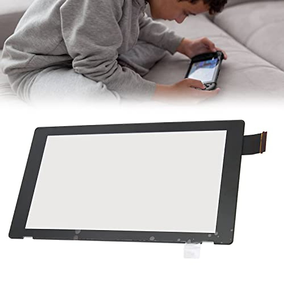 LCD Display, High Strength Touch Screen Repair Parts Sensitive for Gamepad Controller
