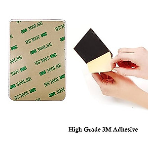 BayPastel X Adhesive Cell Phone Credit Card Stick On Wallet Holder Phone Pocket Pouch Sleeves for iPhone,Samsung Android and All Smartphones (Summer Mountain)