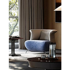 High-End Leather Leisure Sofa Chair