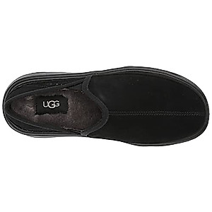 UGG Men's Kick IT Slip-ON Slipper, Black TNL, 7