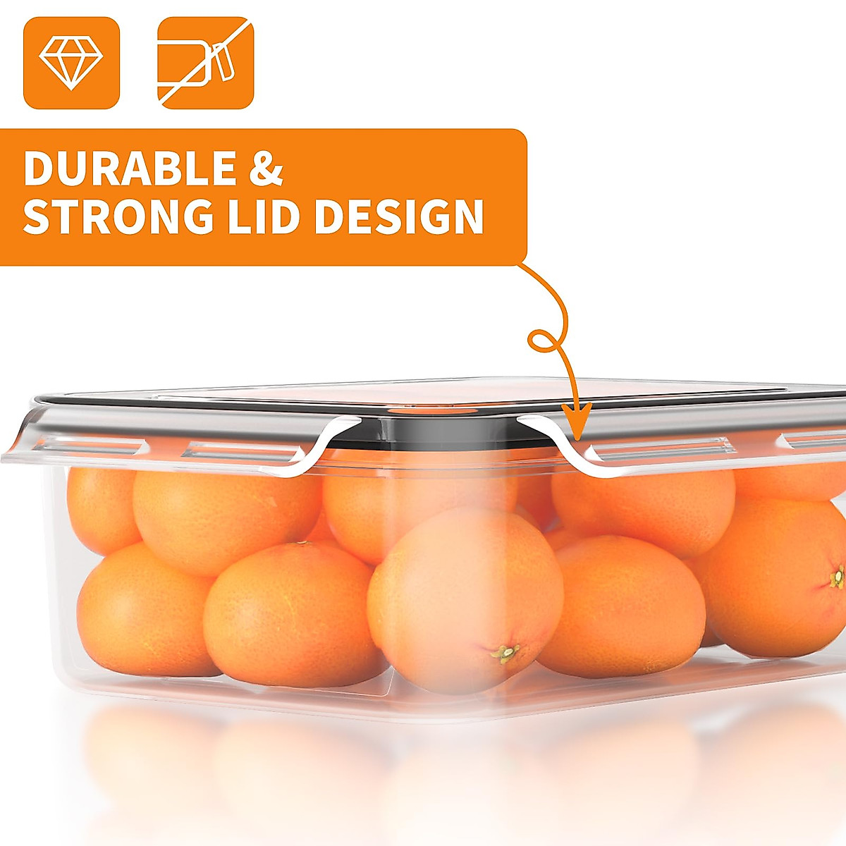 HOMETALL 18 PCS Food Storage Containers with Lids, Plastic BPA-Free Meal Prep Containers Reusable, Airtight & Leak proof Large Food Containers with Labels & Pen