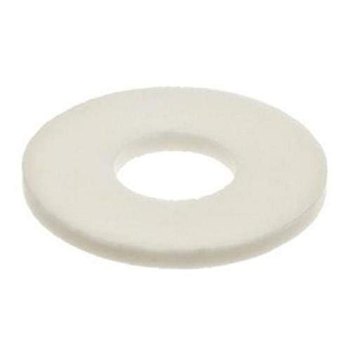 Small Parts Ceramic Flat Washer, Plain Finish, #6 Hole Size, 0.15" ID, 0.45" OD, 0.04" Nominal Thickness (Pack of 5)