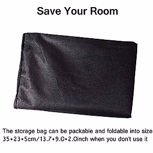 WITERY Large Storage Bag 180L Garden Furniture Cushion With Zip Waterproof Sturdy 600D Oxford Moving Clothes Storage Bags Organizer Bags For Bedding, Duvets, Pillows, Clothes Moving Home