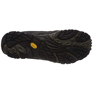 Merrell Men's Moab 2 MID GTX High Rise Hiking Boots, Black/Black, 10