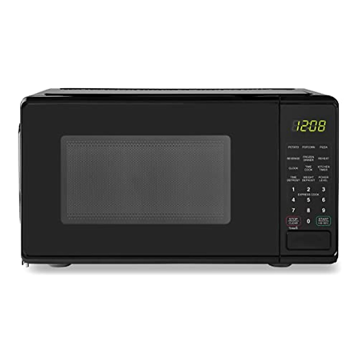 COOLHOME 0.7 cu. ft. Countertop Microwave Oven, 700 Watts Perfect for Apartments and Dorms - Easy Clean (black)