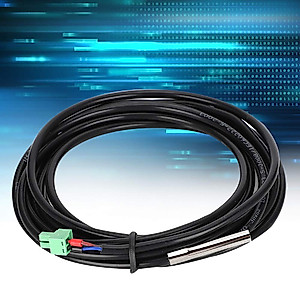 Battery Temperature Sensor, Energy Controllers, Temperature Control Line -55~125℃ RTS300R47K3.81A for MPPT Charge Controller Solar Charge Controller