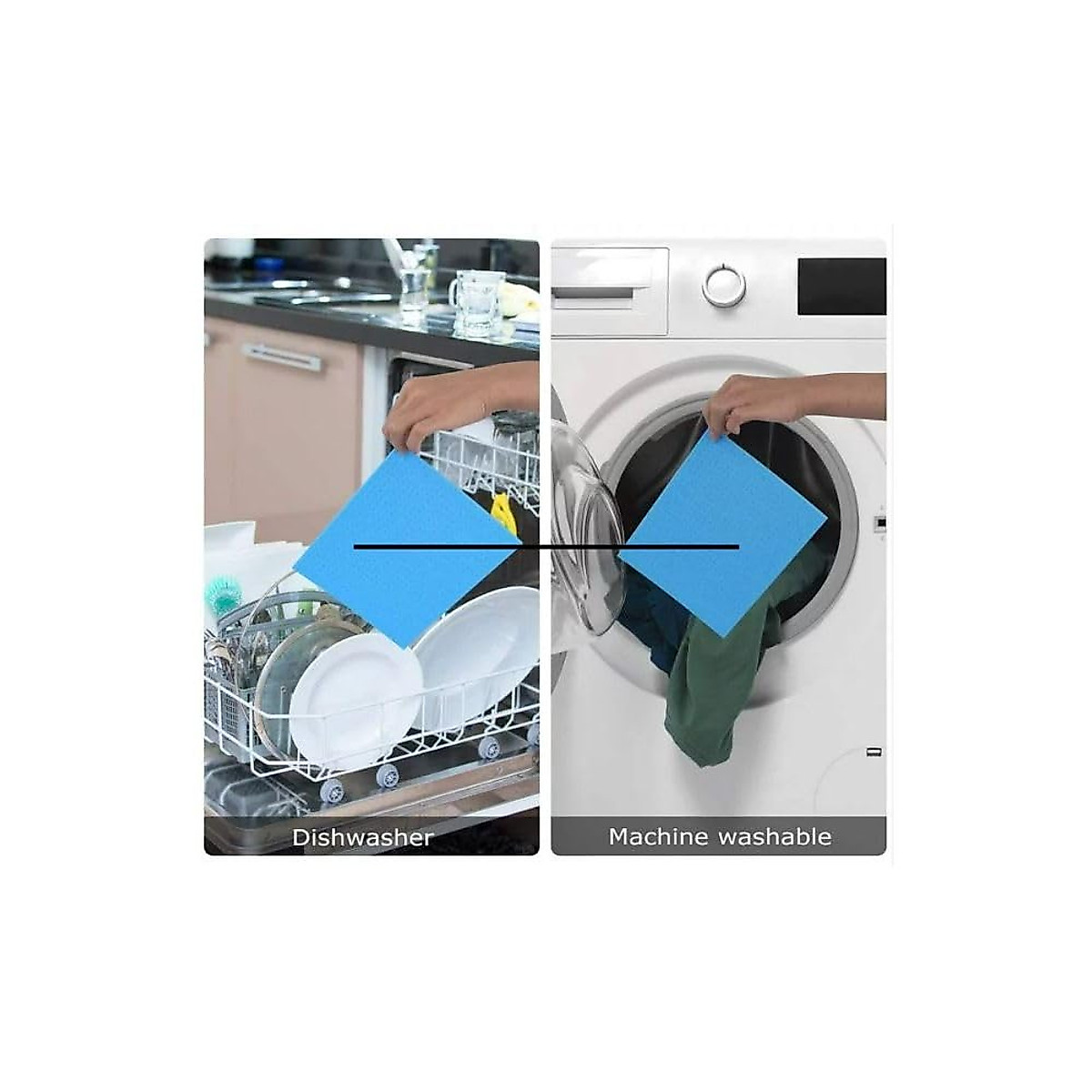 ECOS Non Toxic Dish Soap/Baby Dish Soap/Non Toxic Hand Soap/Biodegradeable Washable Cleaning Sponge/FREE Save the Planet Sticker