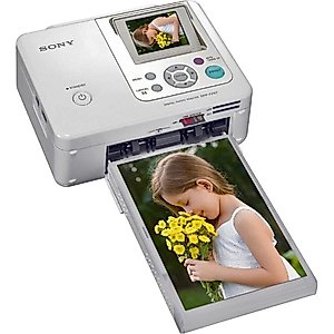 SONY DPP-FP67 Picture Station Photo Printer with Built-in 2.4-Inch LCD Tilt-Adjustable Display