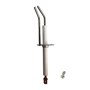 BBQ Future Grill Ignitor Electrode Kit for Viking 008091-000, 1-Pack Ceramic Ignition Electrode Come with Nuts and Bolts, 5 3/8"