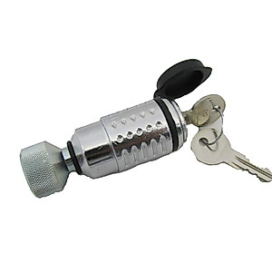 Heininger 6027 HitchMate Spare Tire Lock,Silver