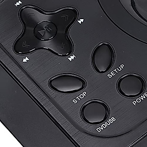 BTER Portable DVD Player, 12.0 Inch HD Swivel Screen DVD Player Support USB, FM Radio, Headphone Output and Remote Control Mobile DVD Player with 1500Mah Battery for Kids Home Car, Sync to Tv(US)