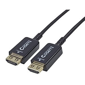 COSEMI Active Optical 4K HDMI 2.0 Cable AOC | Ultra Thin | 4K@60Hz Full Bandwidth of 18Gbps | 5m, 16.4ft