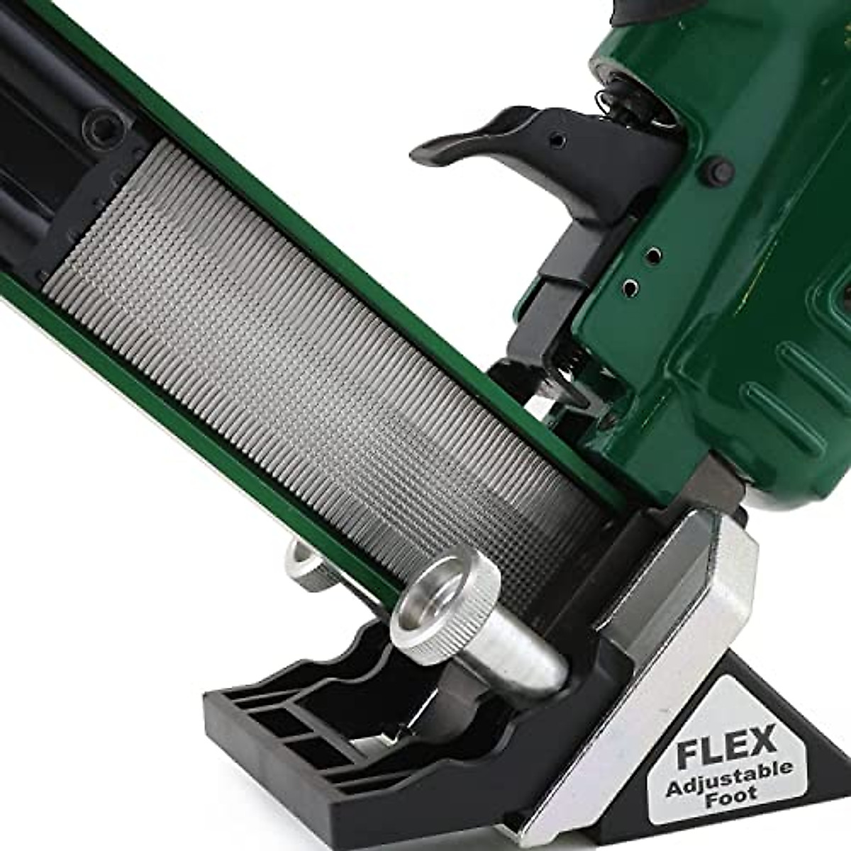 Powernail 2000 Pneumatic 20 Gauge Trigger Pull L-Cleat Flooring Nailer (Includes (2) 1,000ct Packs of L12520 20-Gauge L-Cleat Nails)