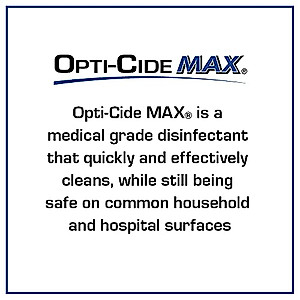 Micro-Scientific Opti-Cide Max Disinfecting Wipes (2 Pack) - 320 Wipes - Hospital Grade EPA Registered Disinfectant Cleaner