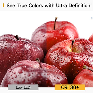 SHINESTAR 8-Pack Chandelier Light Bulbs, 2700K Warm White, 120V 40W Equivalent, E12 Candelabra LED Bulbs, Dimmable