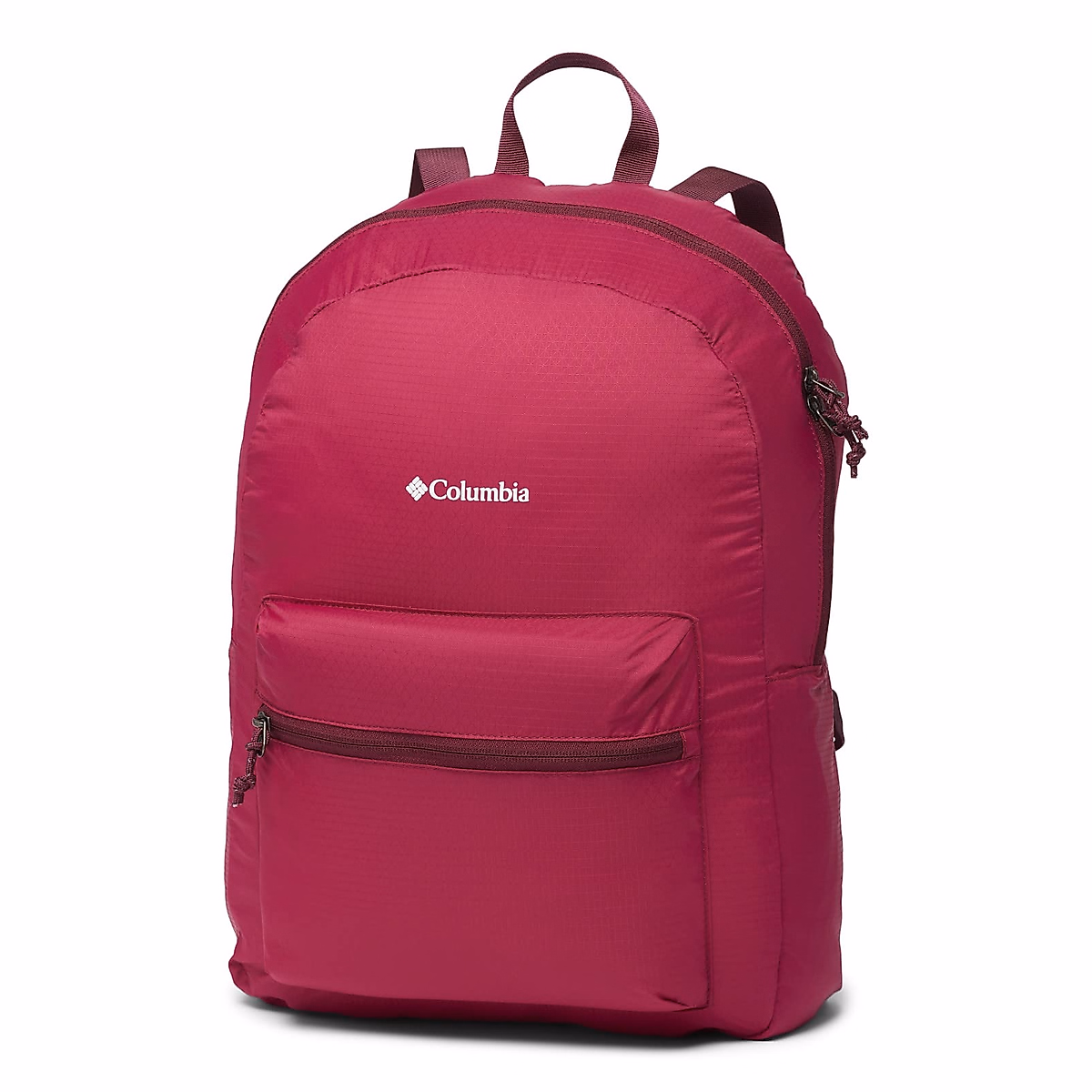 Columbia Unisex Lightweight Packable 21L Backpack, Red Onion, One Size