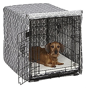 MidWest Homes for Pets Dog Crate Cover, Privacy Dog Crate Cover Fits MidWest Dog Crates, Machine Wash & Dry 30-Inch