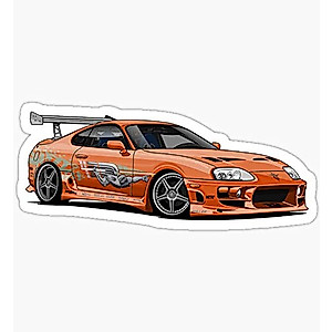 Fast and Furious Supra - Sticker Graphic - Waterproof - Fade Resistant Die Cut