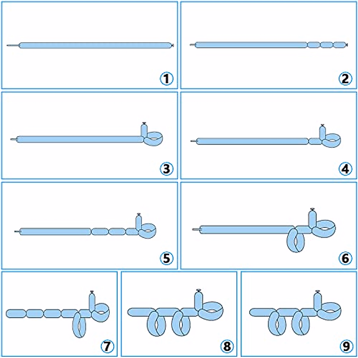 200pcs 260 Balloons Long Balloons White Balloons Clear Balloons Balloon String for Balloon Arch Balloon Garland Twisting Balloons for Balloon Animals Birthday Wedding Party Decoration