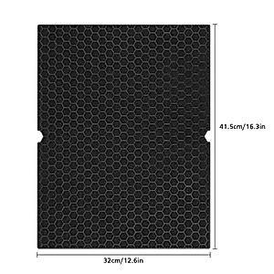 116130 HEPA Replacement Filter H 116130 for Winix 5500-2 Plasmawave Air Purifier and Models AM80 - HEPA Filter and Activated Carbon Filter Combo Pack