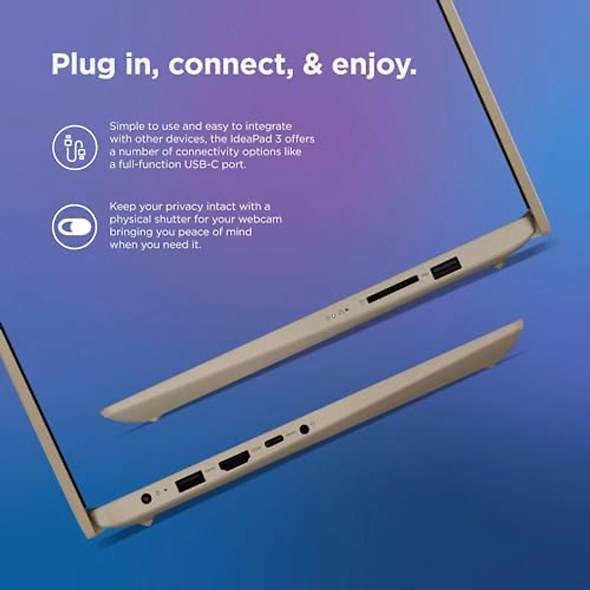 Lenovo 2023 IdeaPad Laptop 14" FHD 1920 x 1080 LED-Backlit AMD Ryzen 7 5700U 8-Core 12GB DDR4 512GB SSD Wi-Fi 6 Windows 10 Pro Bluetooth 5.1 Backlit Keyboard 720p HD Camera, Fingerprint