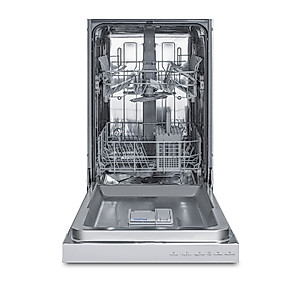 Summit DW18SS4ADA Summit DW184ADA 18 Inch Wide 8 Place Setting Energy Star Rated Built-In Full Console Dishwasher