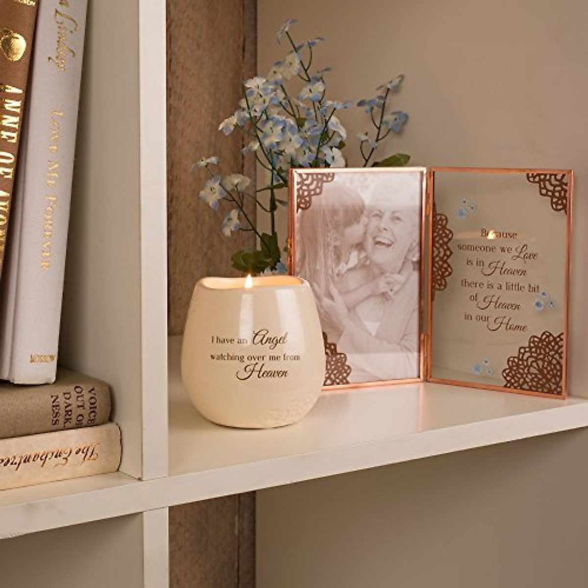 Pavilion - I Have an Angel Watching Over Me from Heaven 8 oz Soy Filled Ceramic Vessel Candle