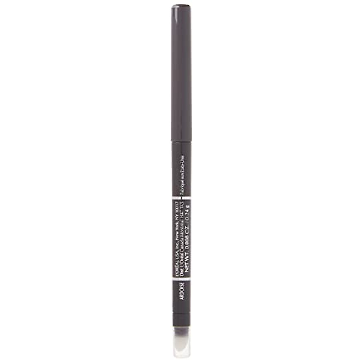 L'Oreal Paris Makeup Infallible Never Fail Original Mechanical Pencil Eyeliner with Built in Sharpener, Slate, 0.008 oz.