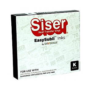 Sawgrass SubliJet Easysubli Sublimation Ink SG500 & SG1000 - Black (31ml) and 2 Rolls of ProSub Heat Resistant Tape